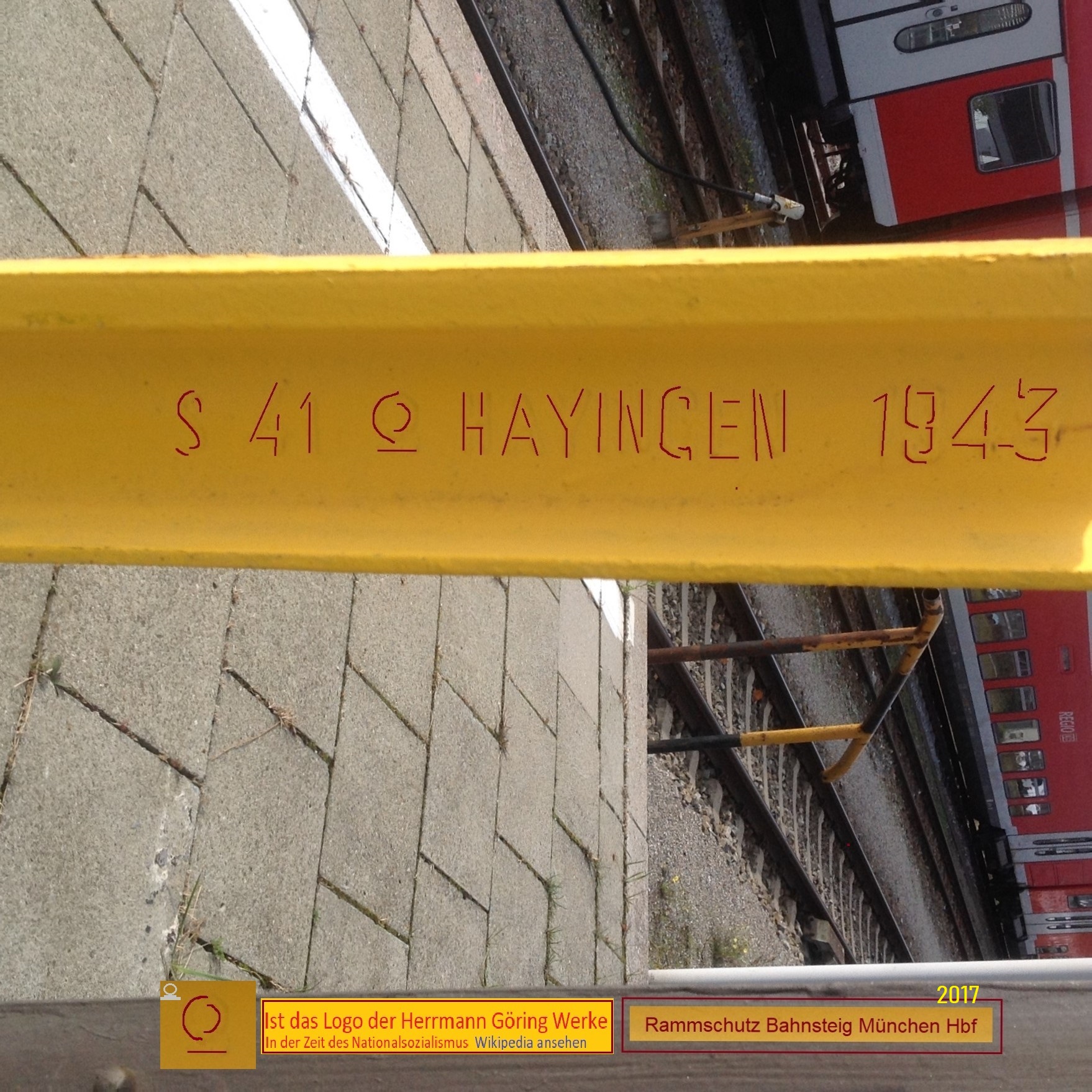 Walzzeichen: HAYINGEN – Die Welt der Eisenbahnschienen