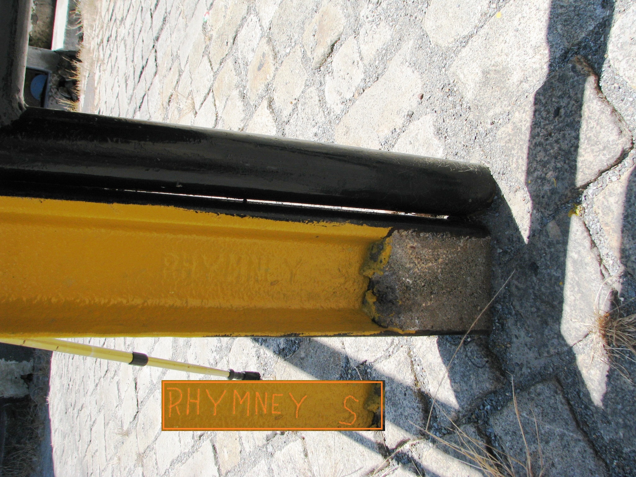 Walzzeichen: RHYMNEY STEEL – Die Welt der Eisenbahnschienen